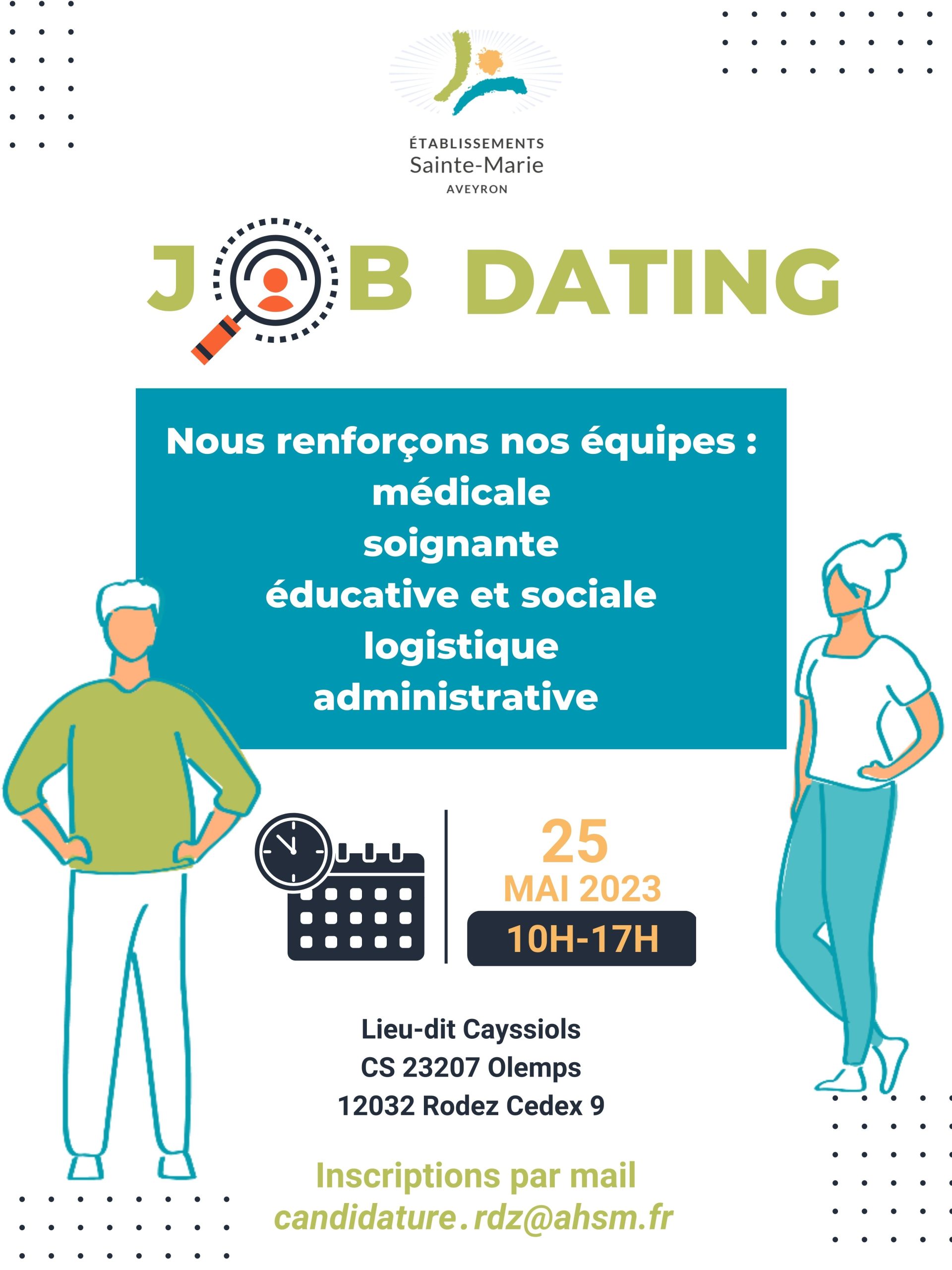 À vos CVs pour notre job dating le 25 mai 2023 ! - Centre Hospitalier ...